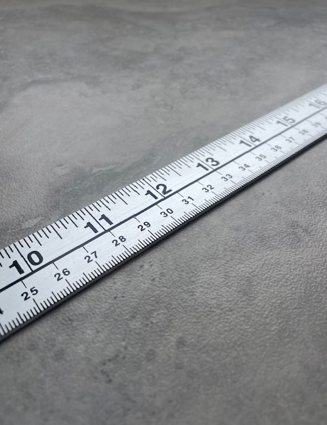 ALUMINIUM ONE METER RULER – Hawes & Freer